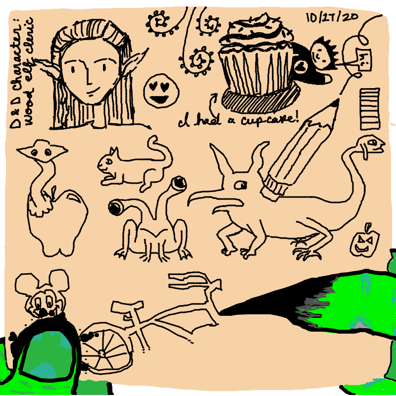 Monsterland- an "Exquisite Corpse" drawing game