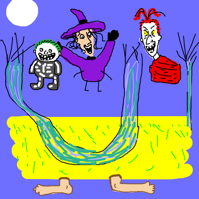 Monsterland- an "Exquisite Corpse" drawing game