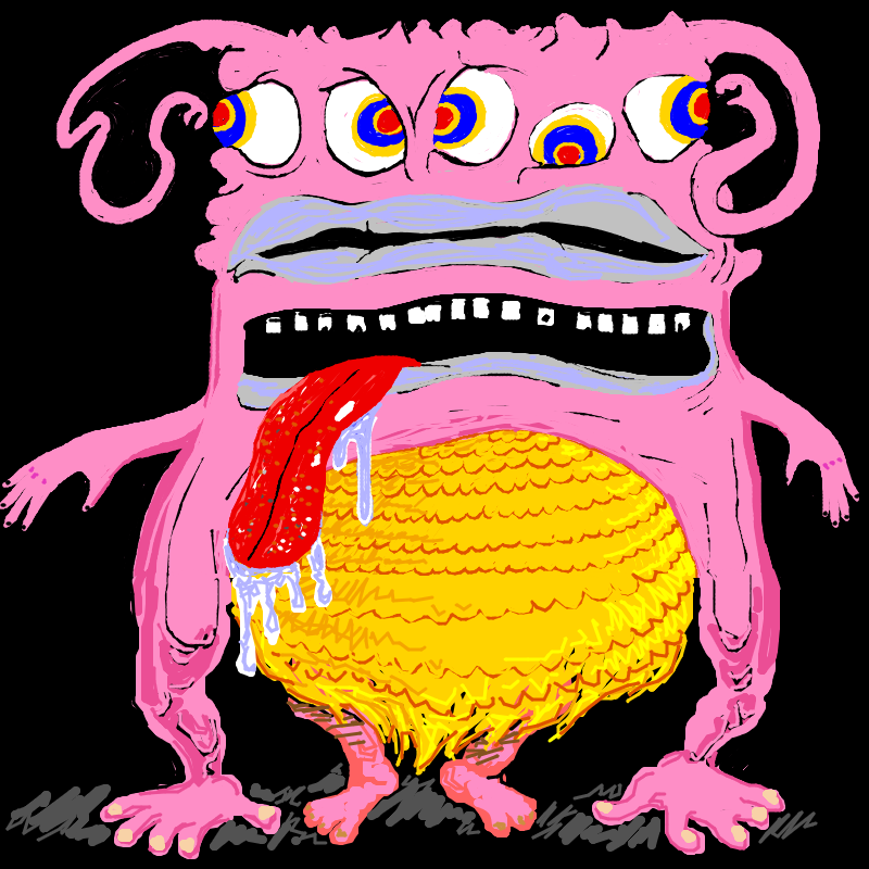 Monsterland- an "Exquisite Corpse" drawing game