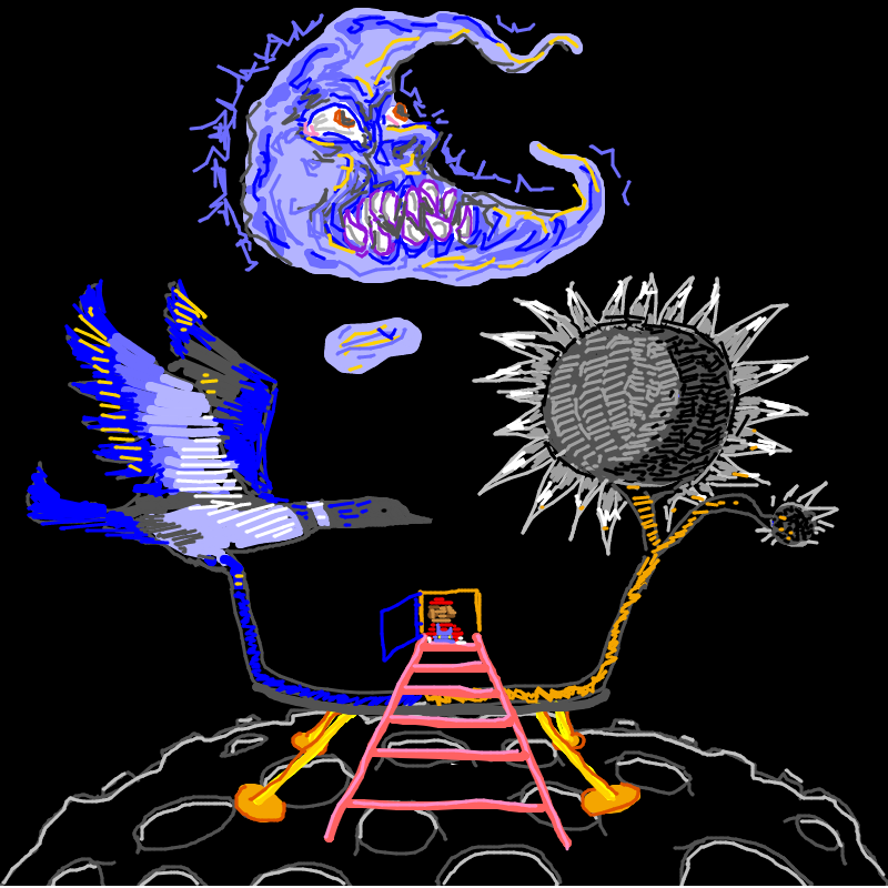 Monsterland- an "Exquisite Corpse" drawing game
