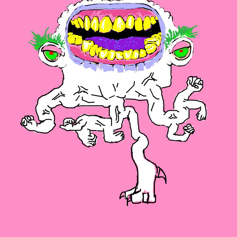 Monsterland- an "Exquisite Corpse" drawing game